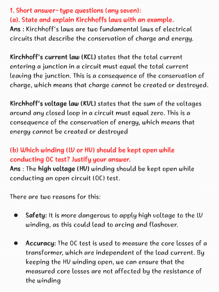 Bee 2022 Pyq Solution Pdf