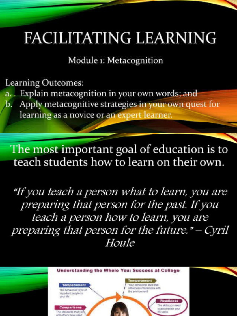 Module 1 Metacognition | PDF