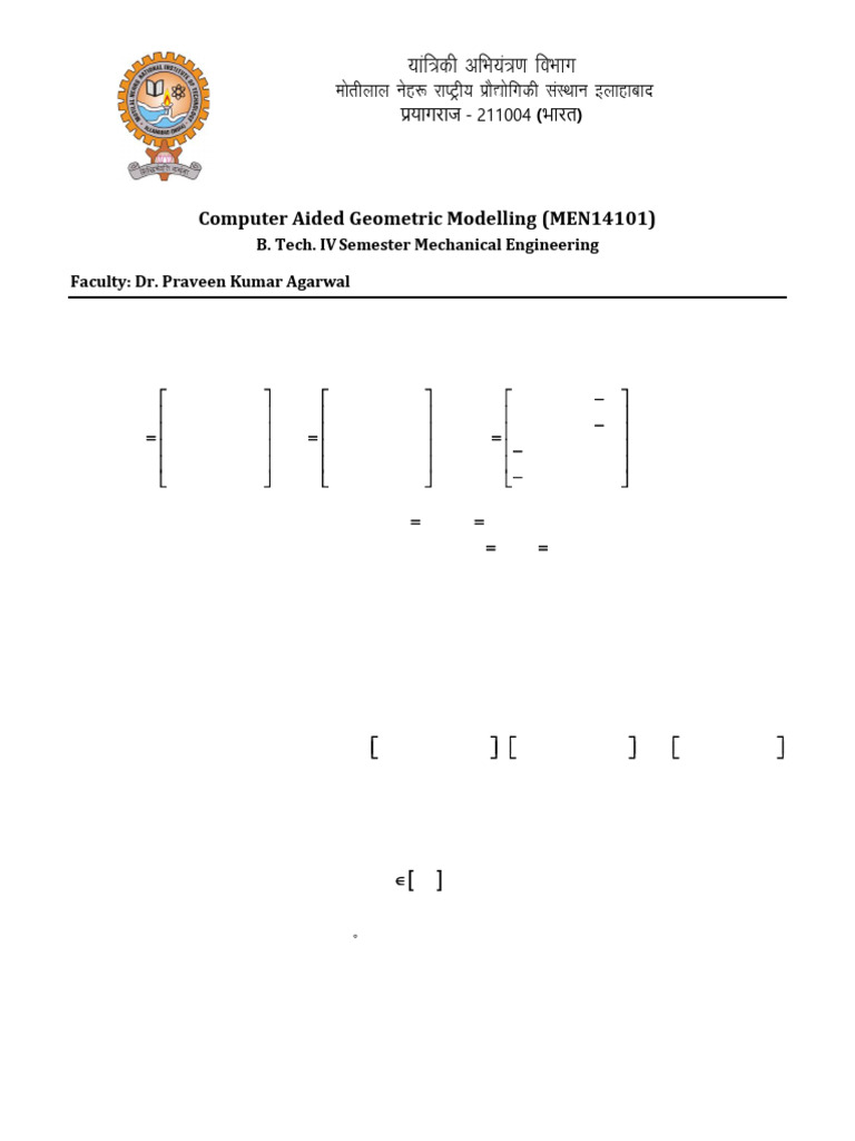MEN14101 Tutorial Sheet 6 | PDF
