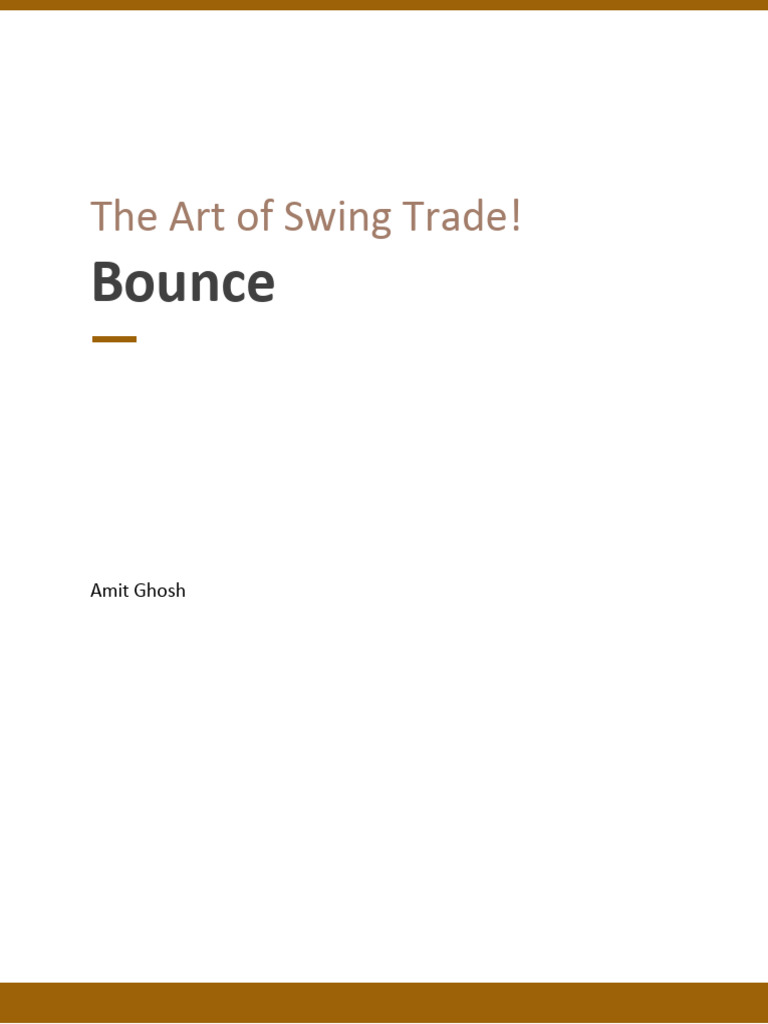 Bounce - Art of Swing Trade | PDF