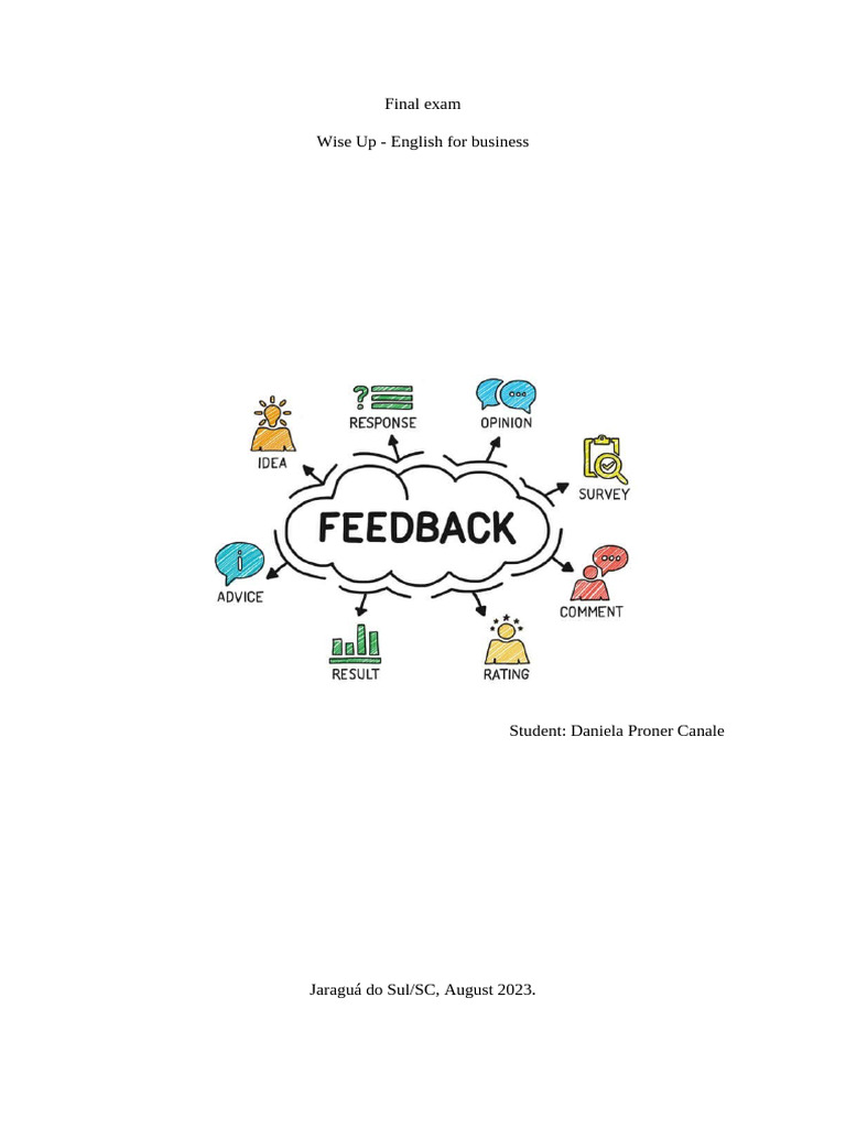 Final Exam - Feedback | PDF
