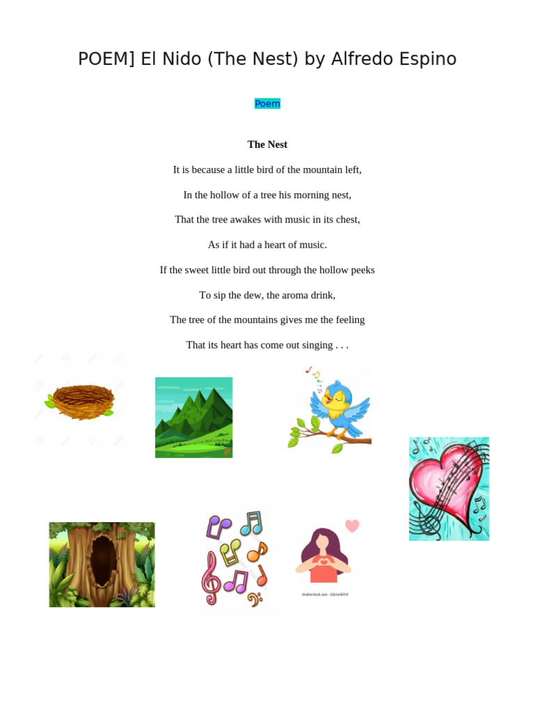 Poem The Nest | PDF