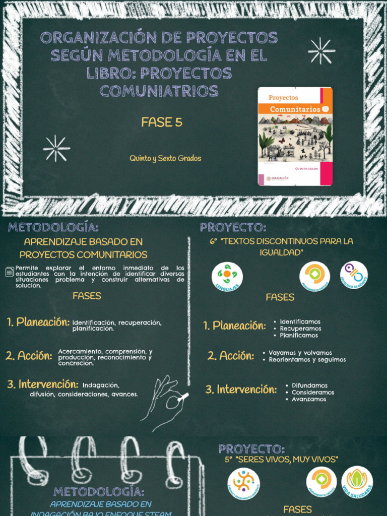 Metodologias Libro Proyectos Comunitarios | PDF