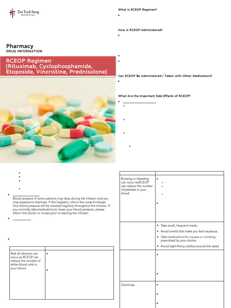 RCEOP Regimen Rituximab Cyclophosphamide Etoposide Vincristine ...