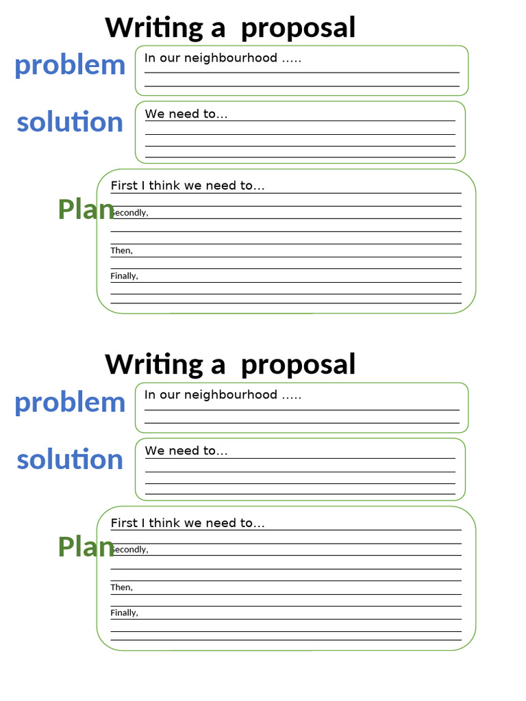 Writing a Proposal | PDF