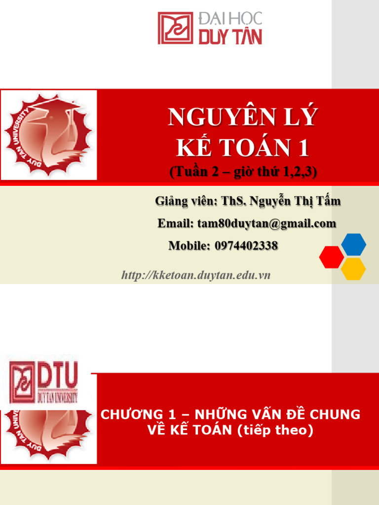 ACC 201 - Nguyen ly ke toan 1 - 2021F - Lecture Slides - 2 | PDF