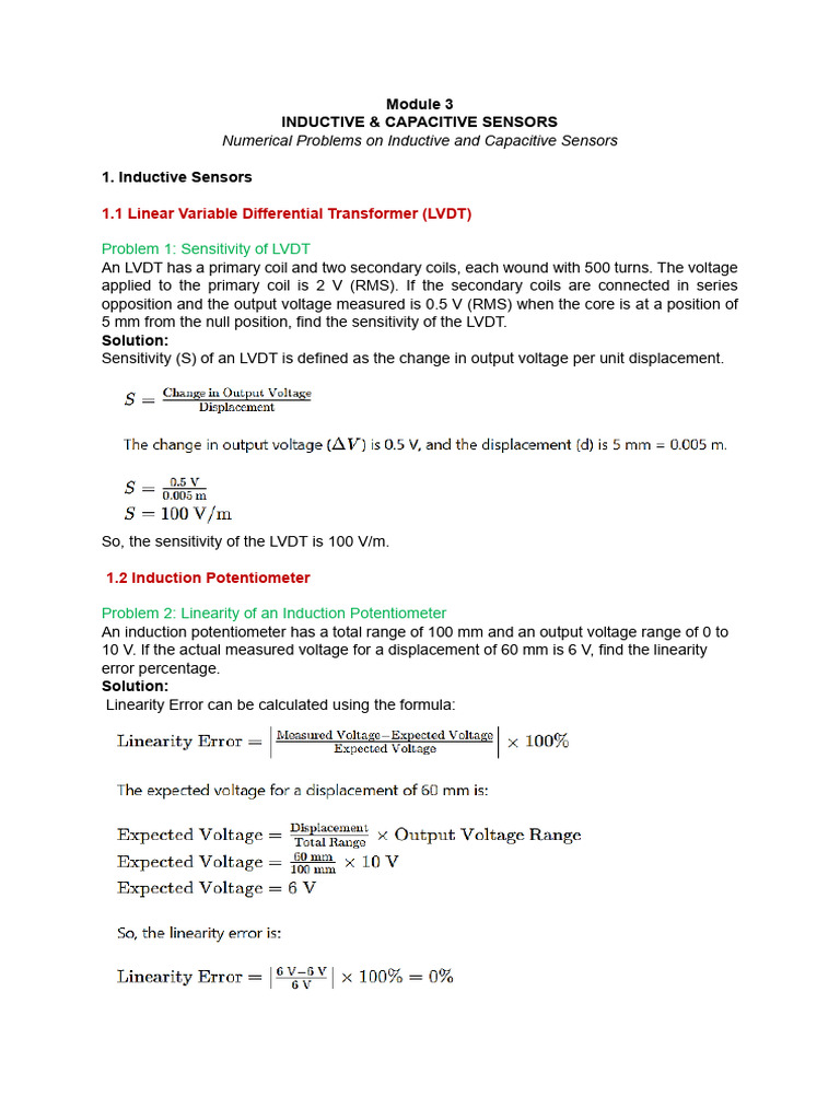Module 3 - Numerical | PDF