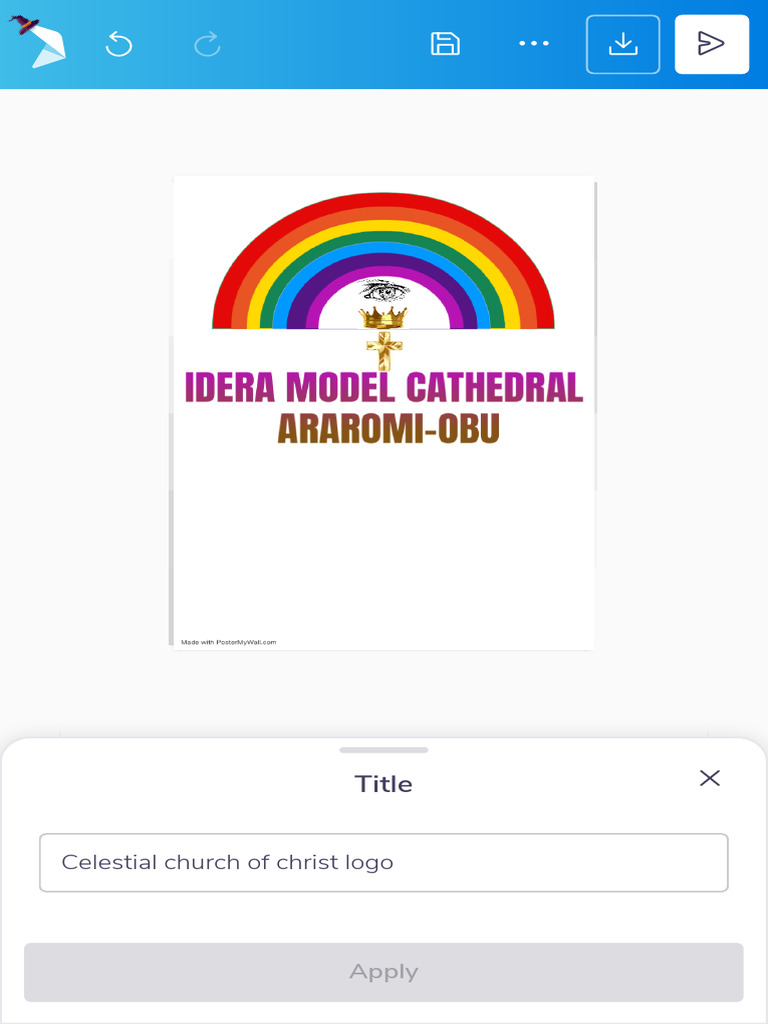 Celestial Church Logo Design Guide | PDF