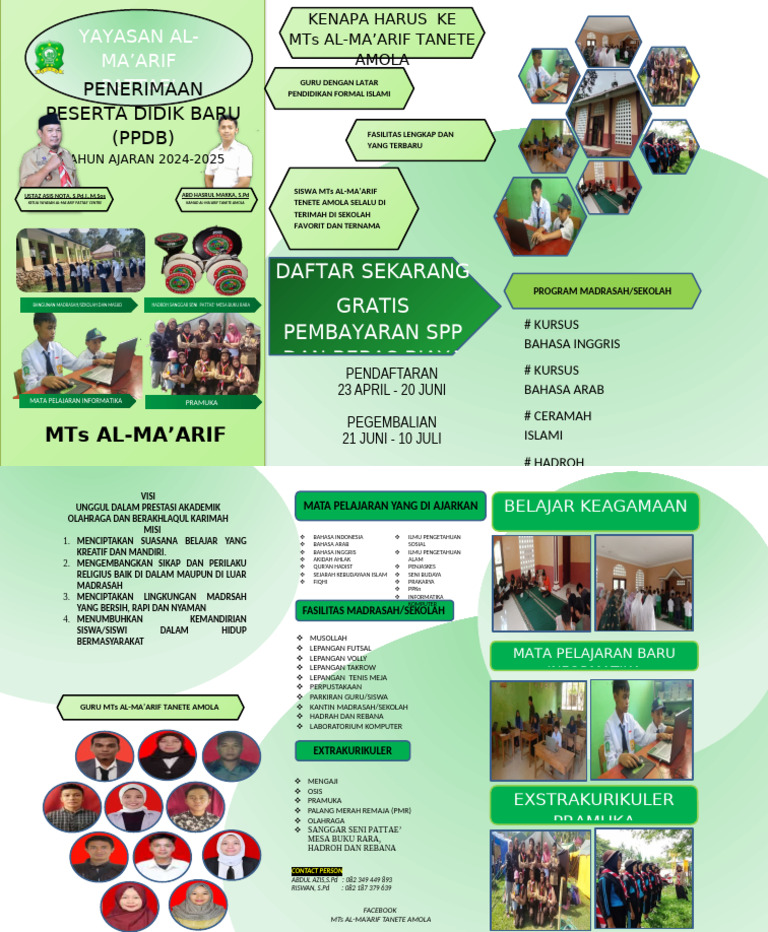 Brosur MTS Tanete Amola | PDF