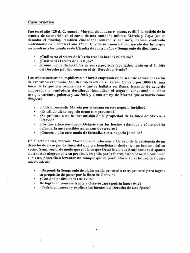 Modelo Caso Práctico Final | PDF