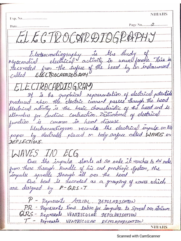 B.SC Cardiac Care Record | PDF