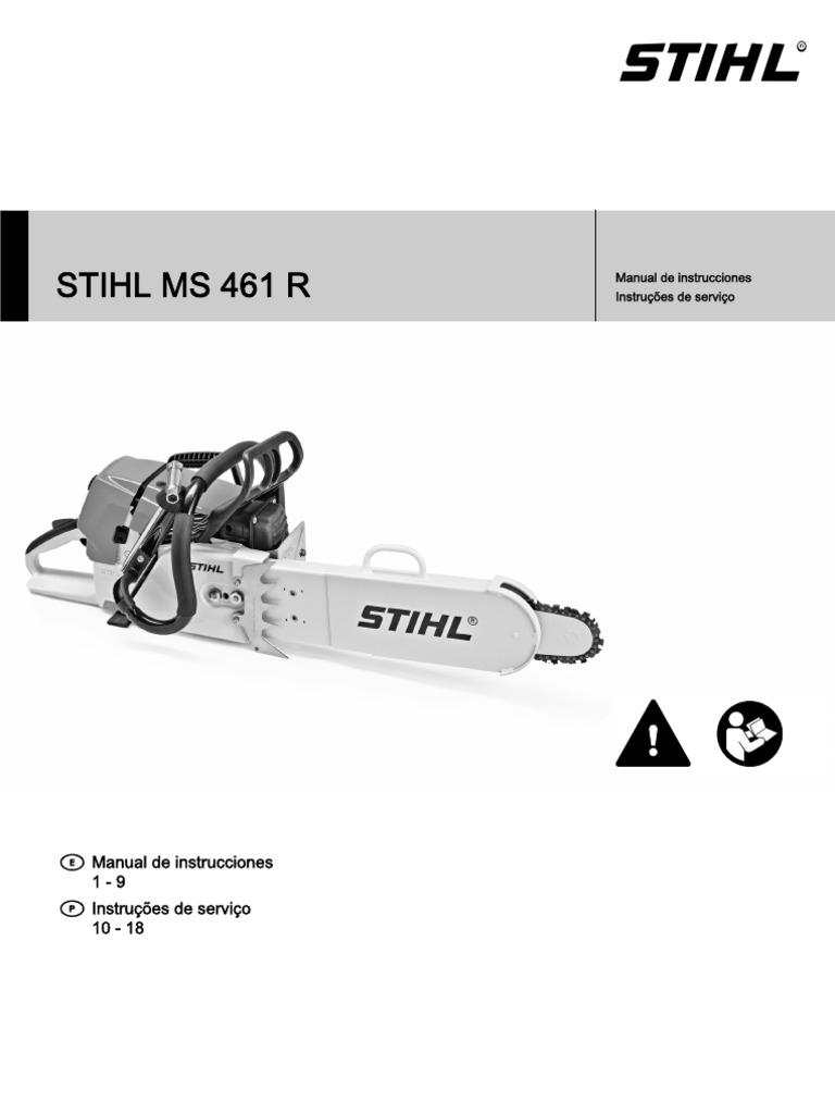 STIHL MS 461 R (E, P) Leido | PDF