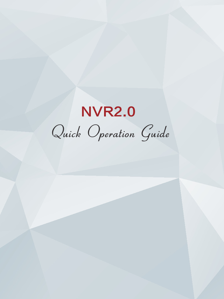 Hisilicon NVR Manual | PDF