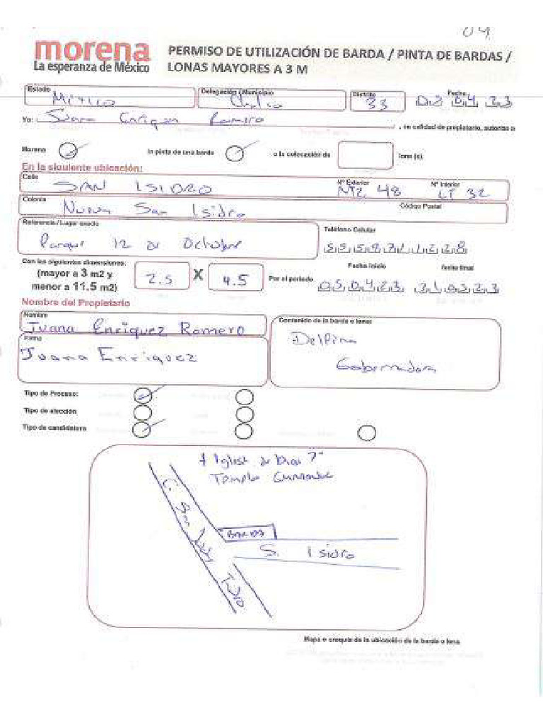 18 Permiso Barda 00009 Chalco | PDF