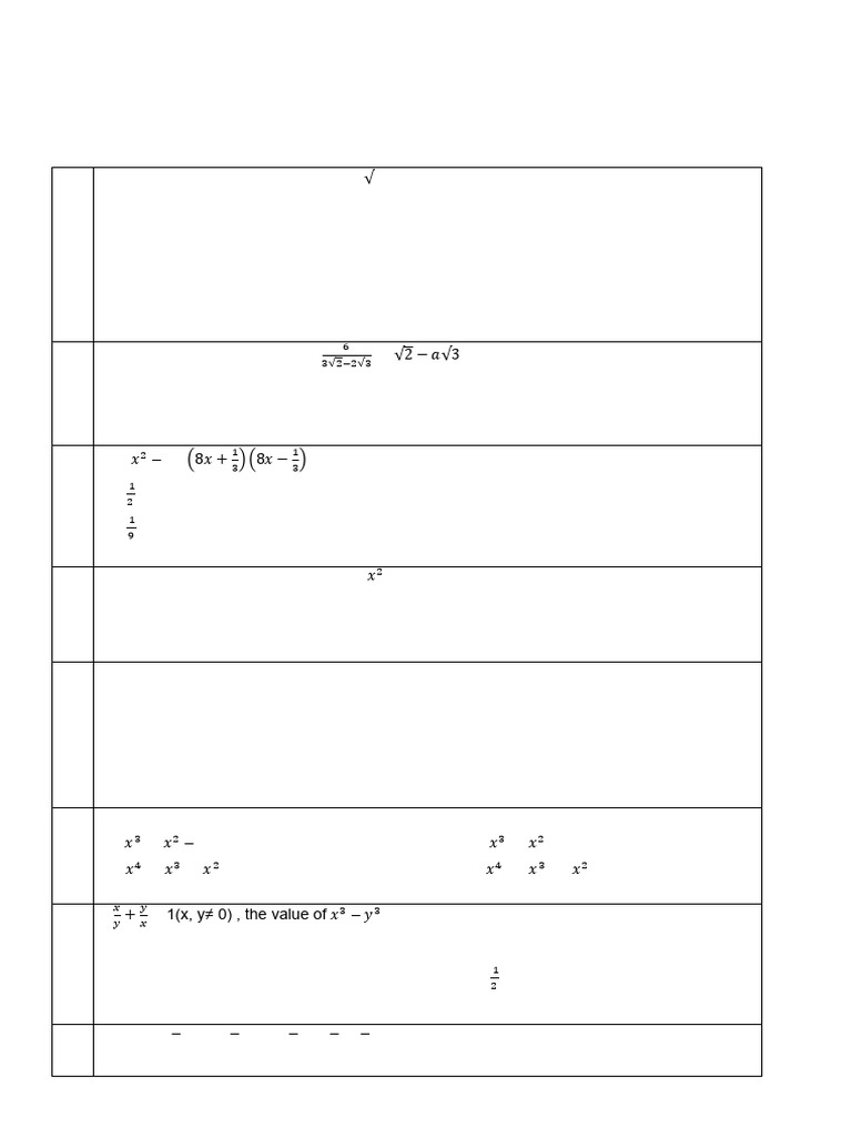 Practice Worksheet Class 9 | PDF