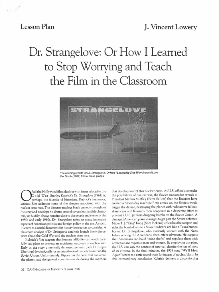 DR Strangelove | PDF