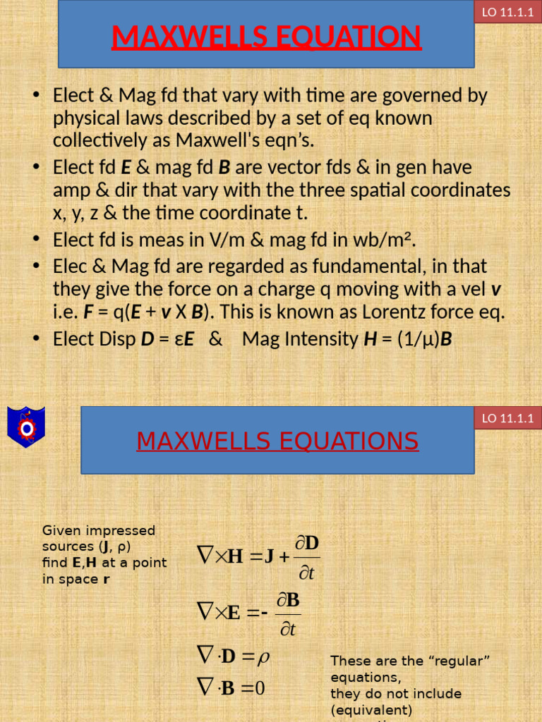 Maxwell Theory | PDF