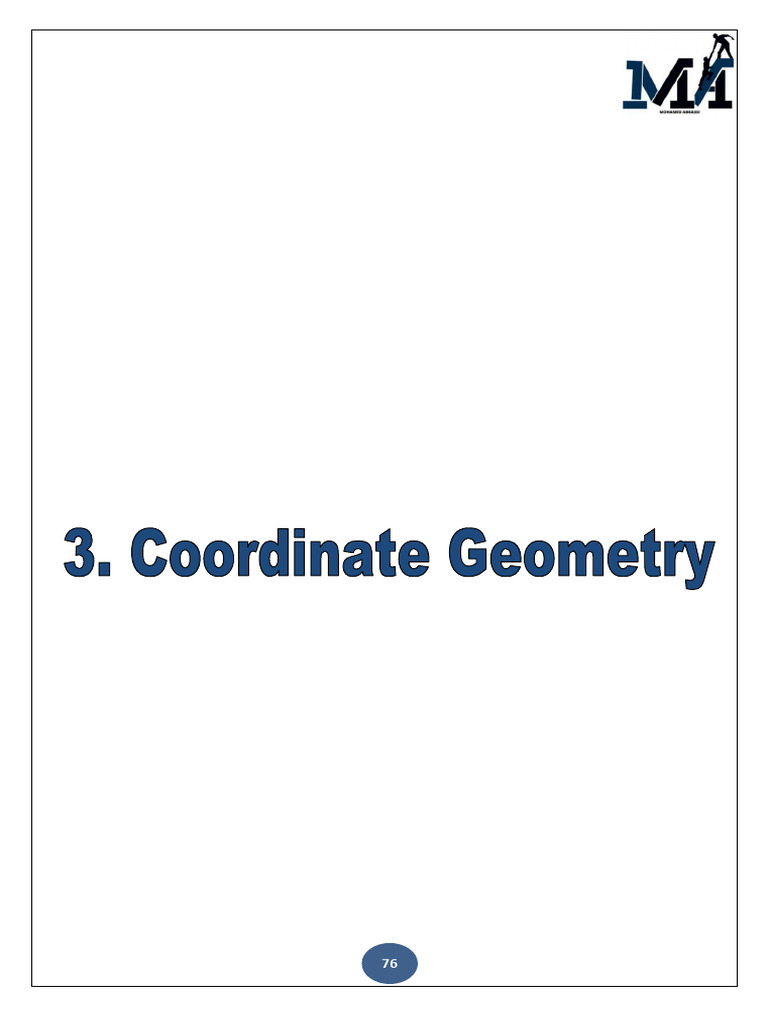 Coordinate Geometry + Functions & Sketching P1 | PDF