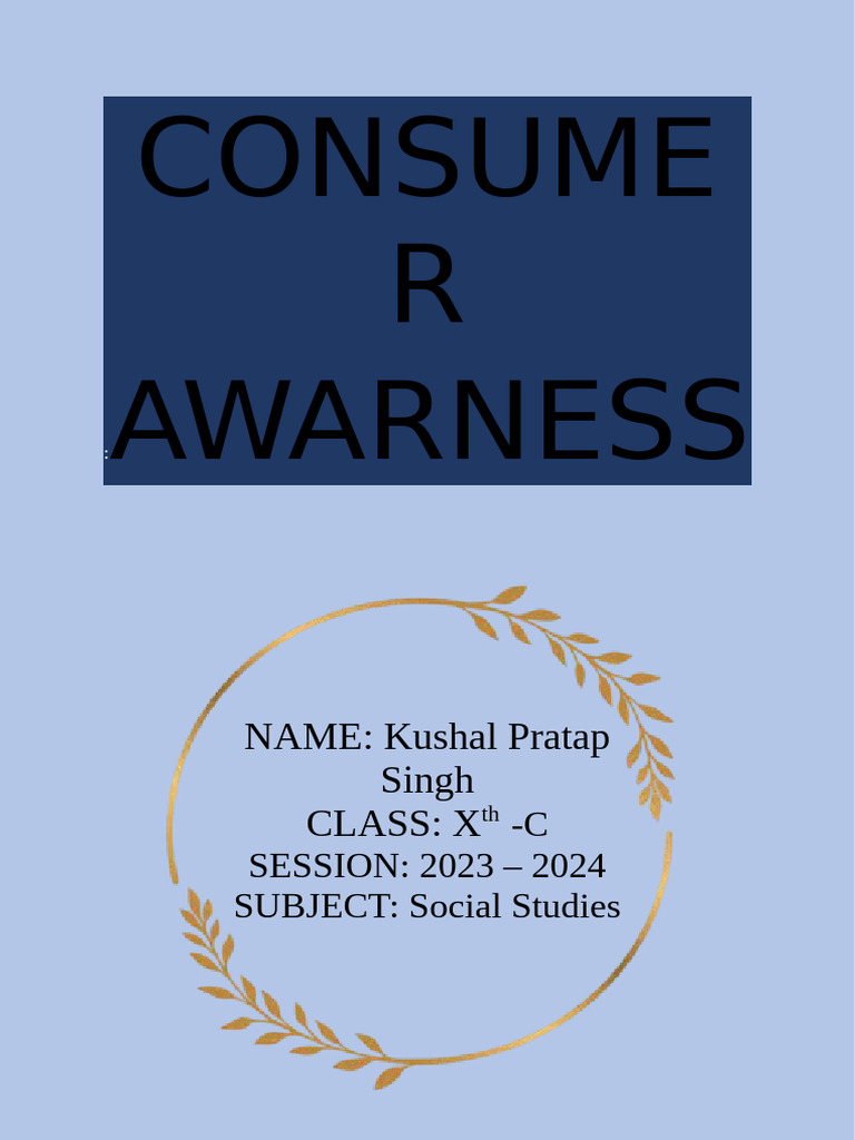 Consumer | PDF