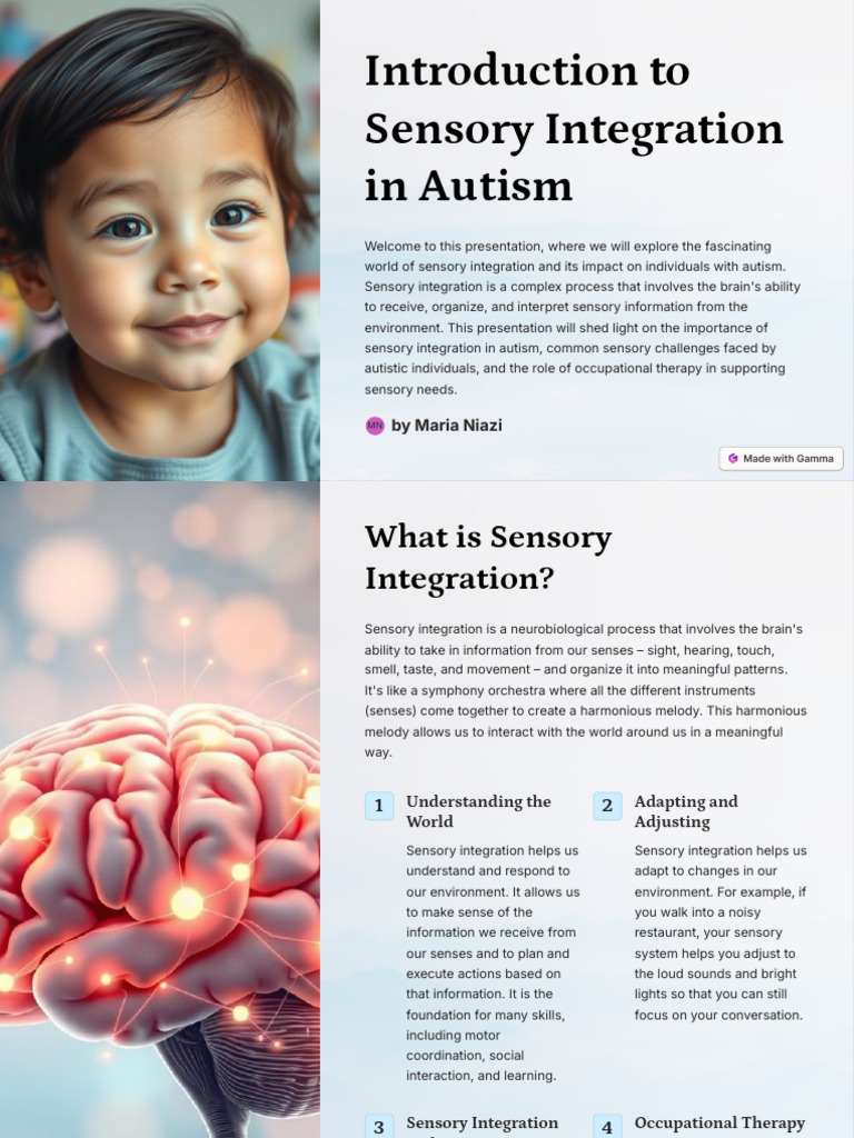 Introduction-to-Sensory-Integration-in-Autism | PDF