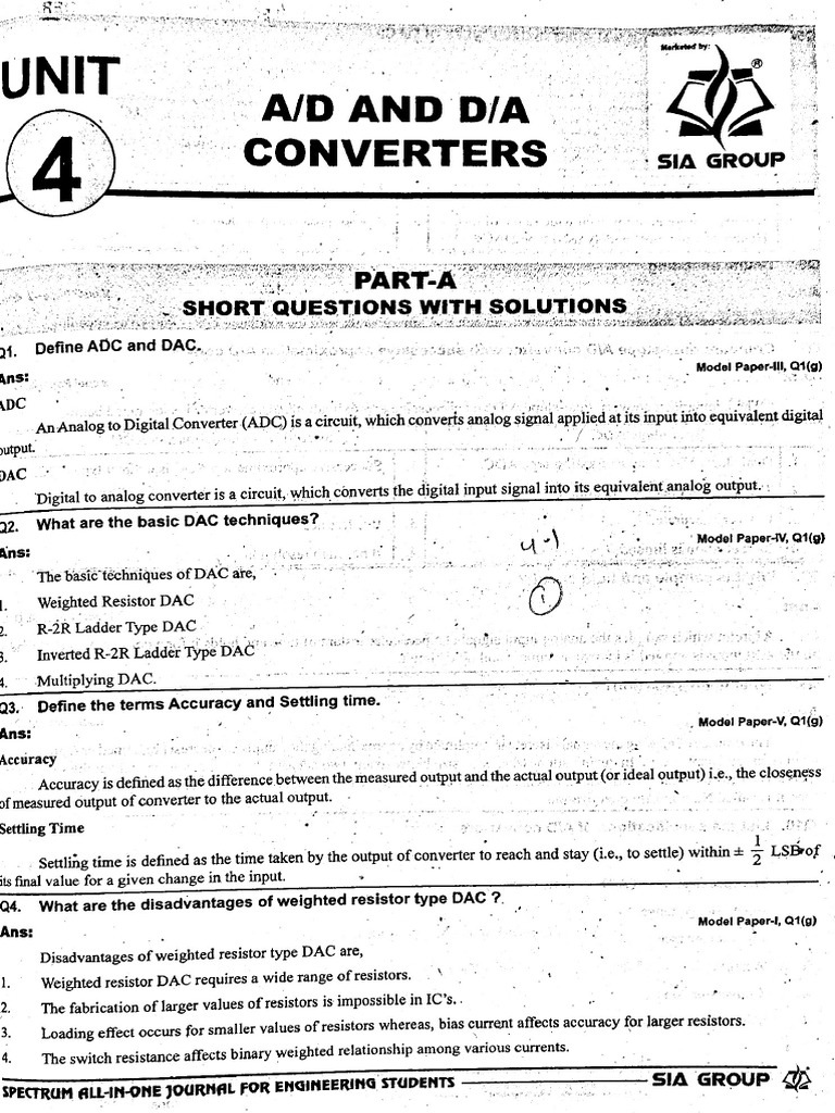 Digital Electronics 4unit | PDF