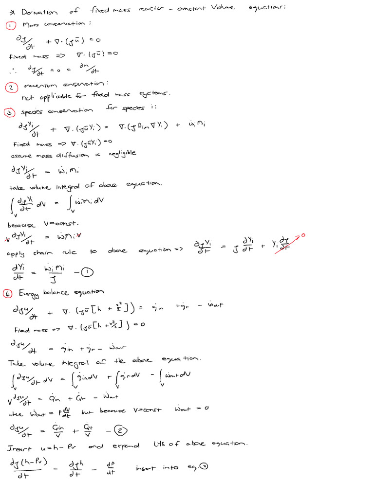 Fixed-Mass Constant V Derivation | PDF
