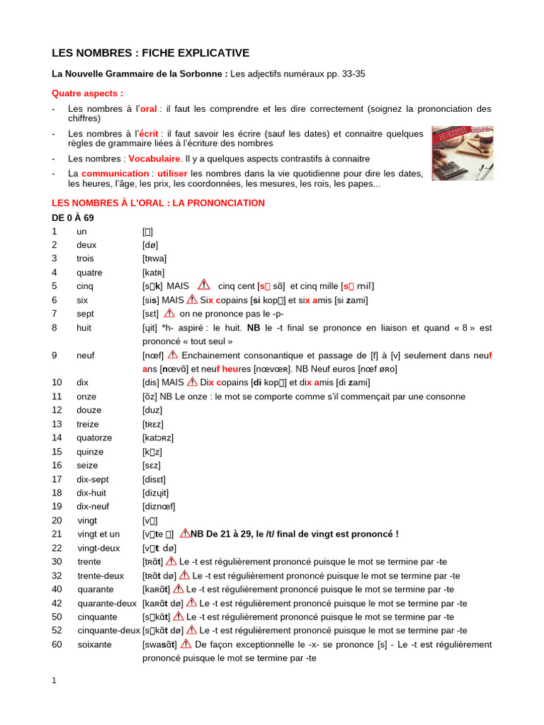 3 - Utiliser Les Nombres - Dates-Ages-Coordonnées-Mesures - Calculs ...