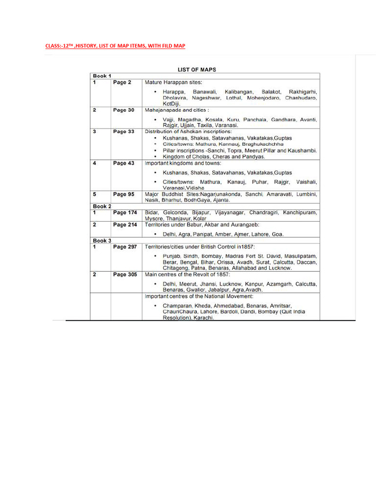 12th, History, Map Work, 7.12.20 | PDF