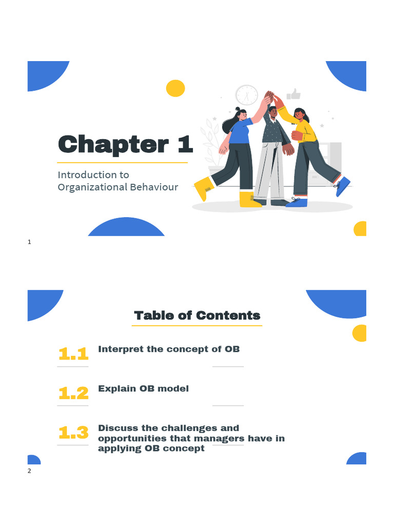 Ob Chapter 1 | PDF