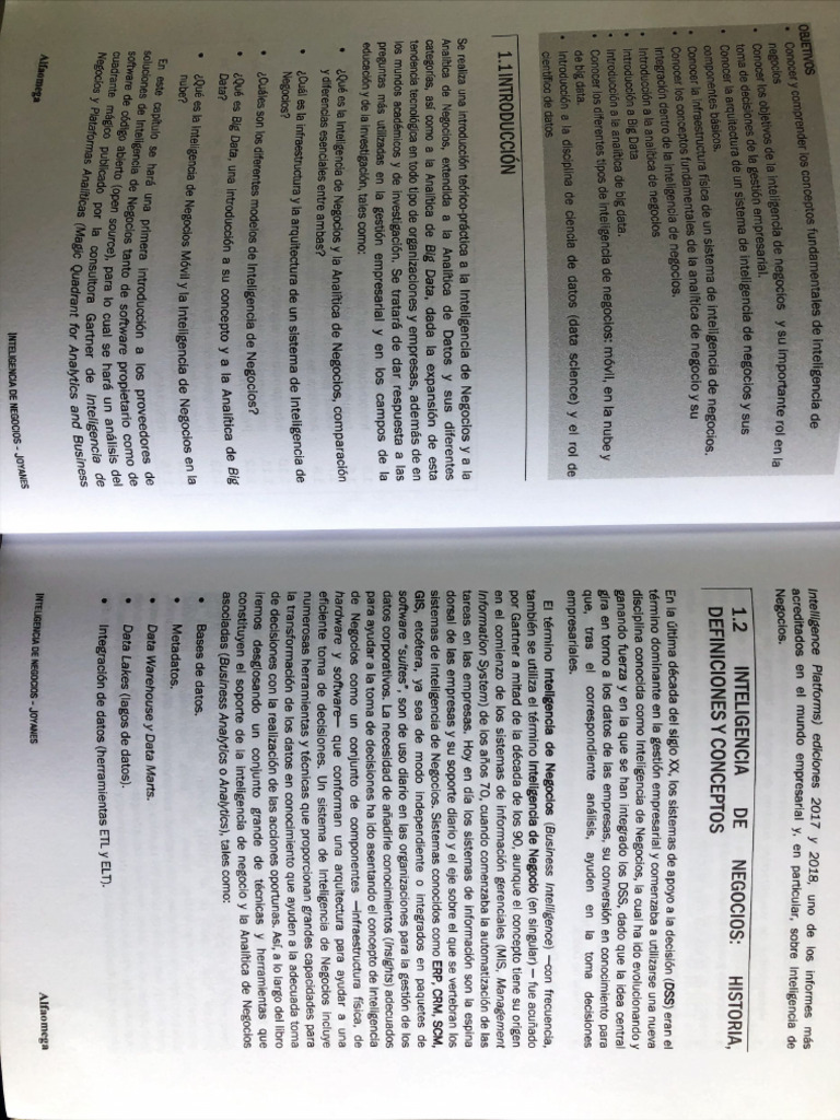 LibroAnaliticaDeDatos Capitulo1 | PDF