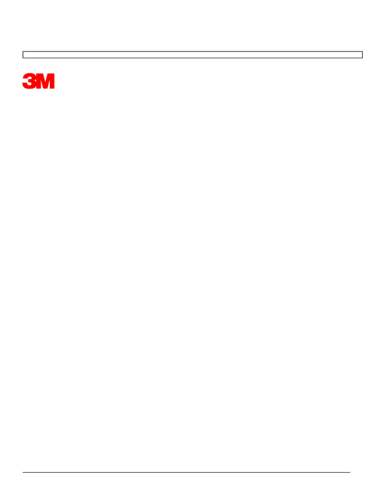 3M Motor Splicing Kit 5322 | PDF | Personal Protective Equipment | Toxicity