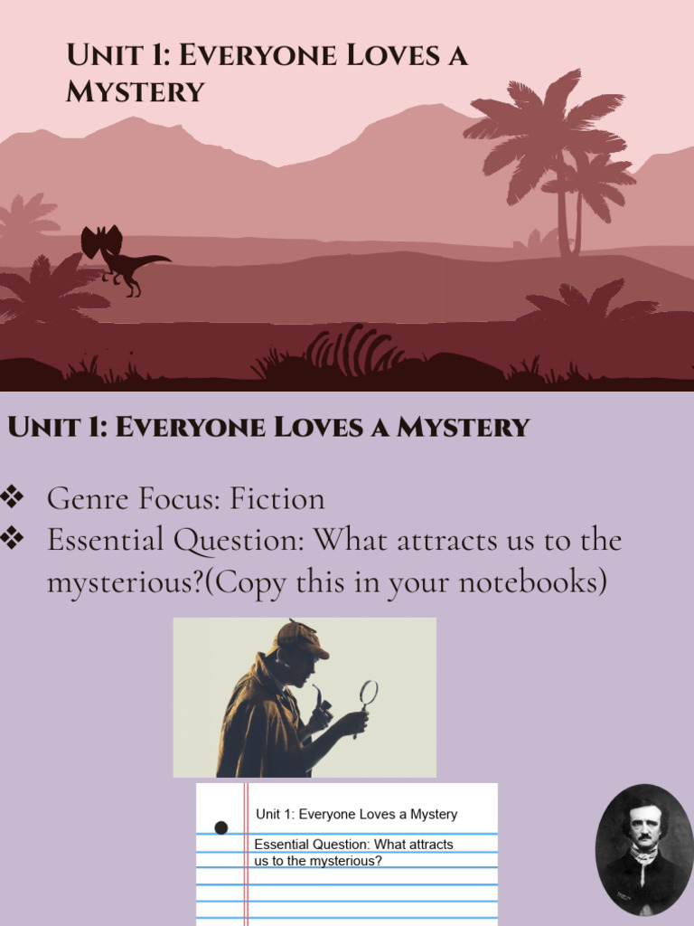 Everyone Loves a Mystery Slides | PDF