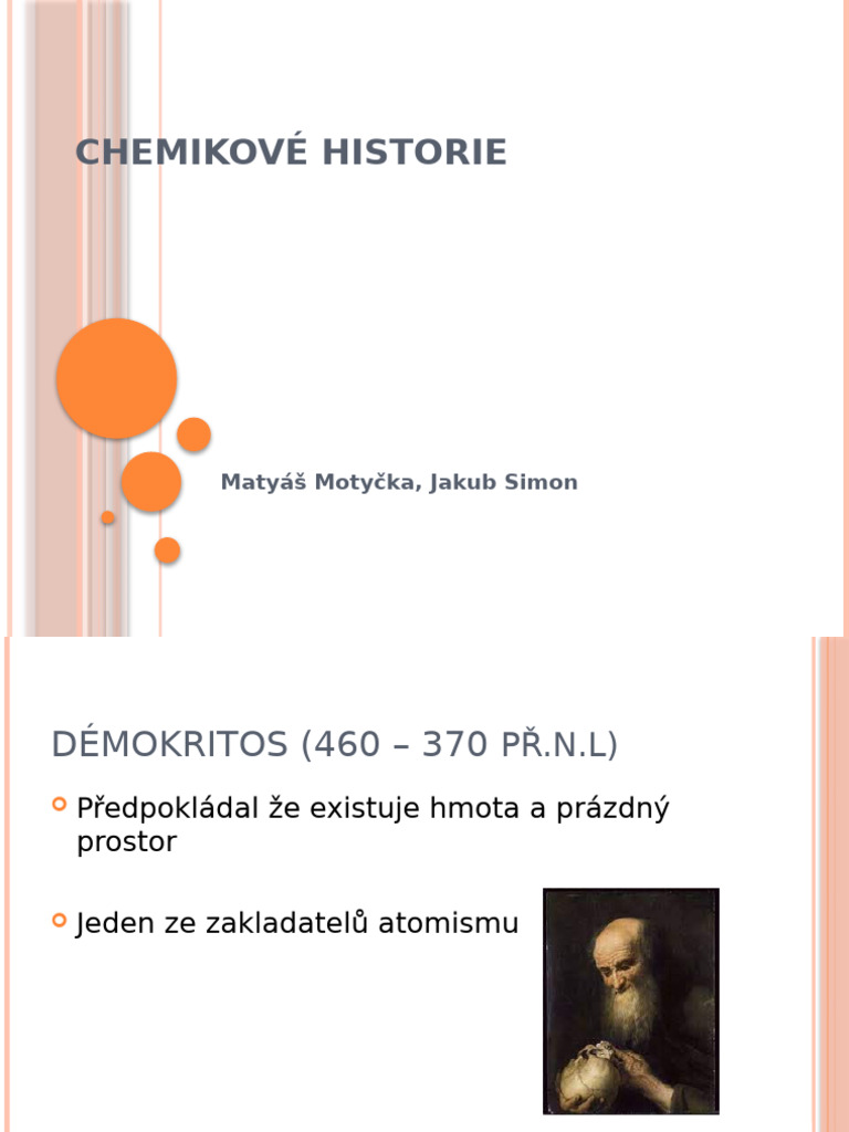 Chemikové Historie | PDF