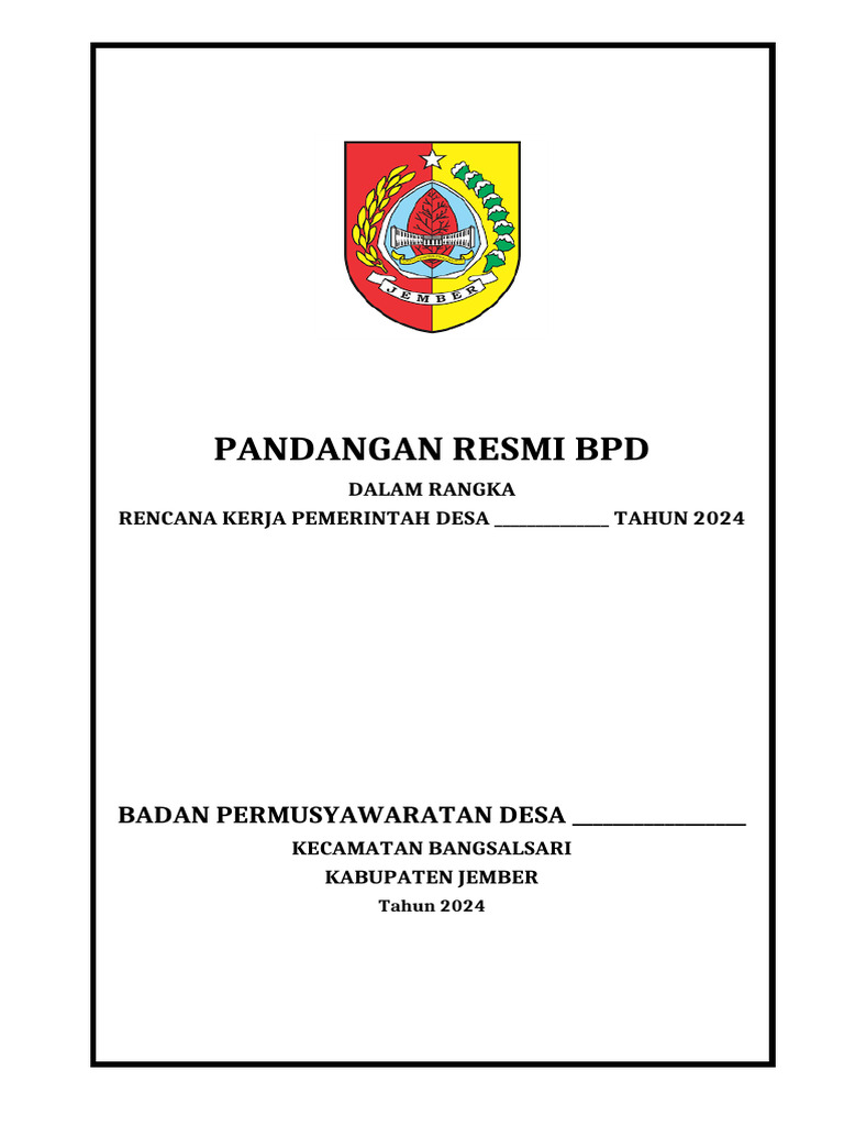 L-22. Pandangan Resmi BPD | PDF
