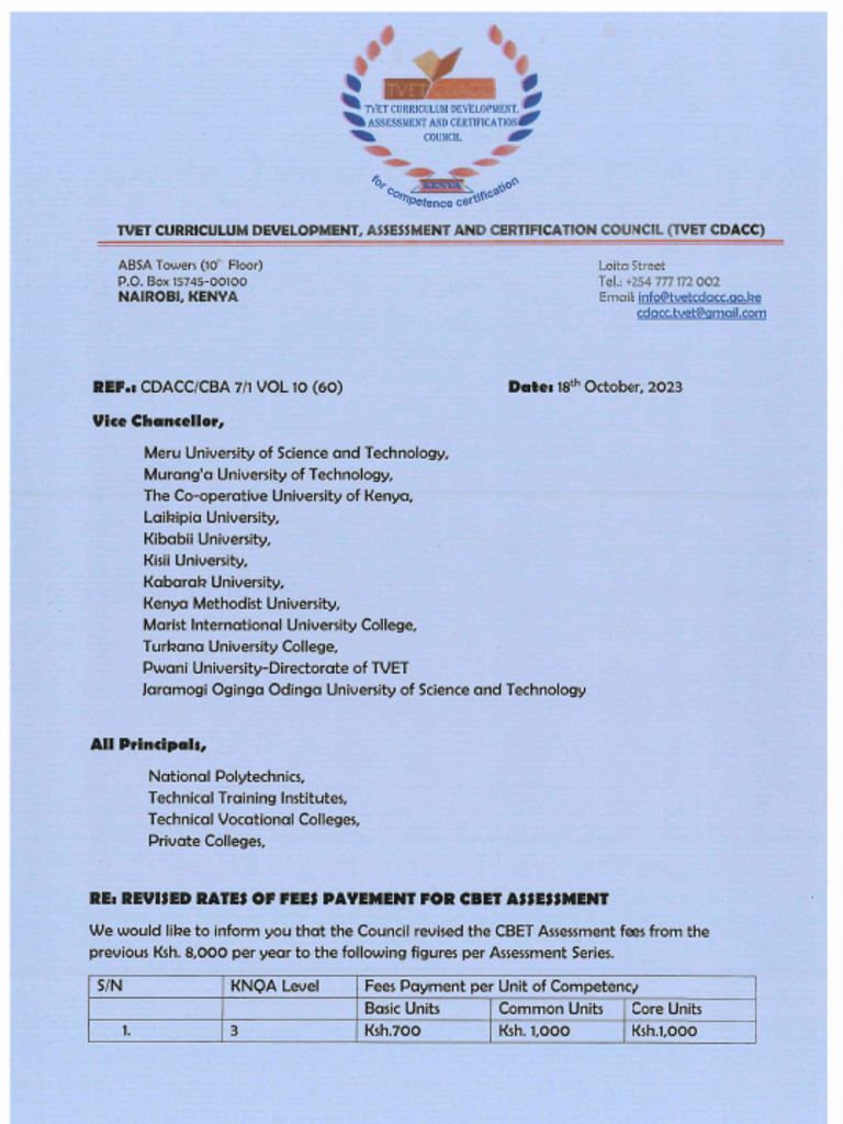 Revised Rates New | PDF