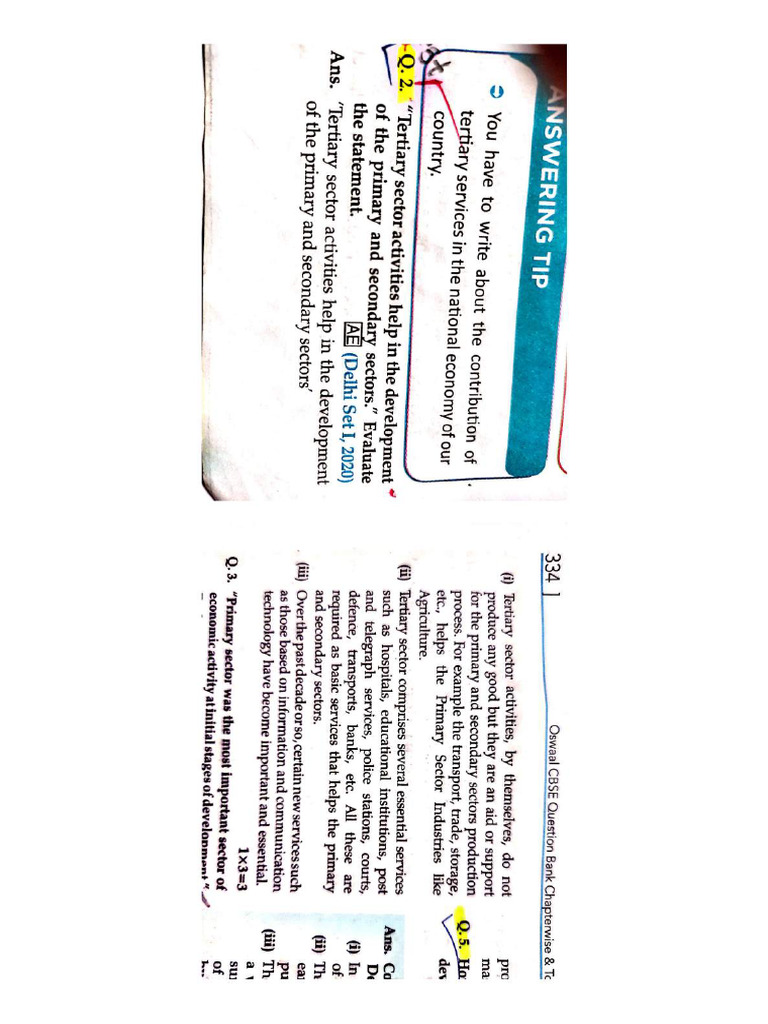 Sectors of Indian Economy Merged-compressed | PDF