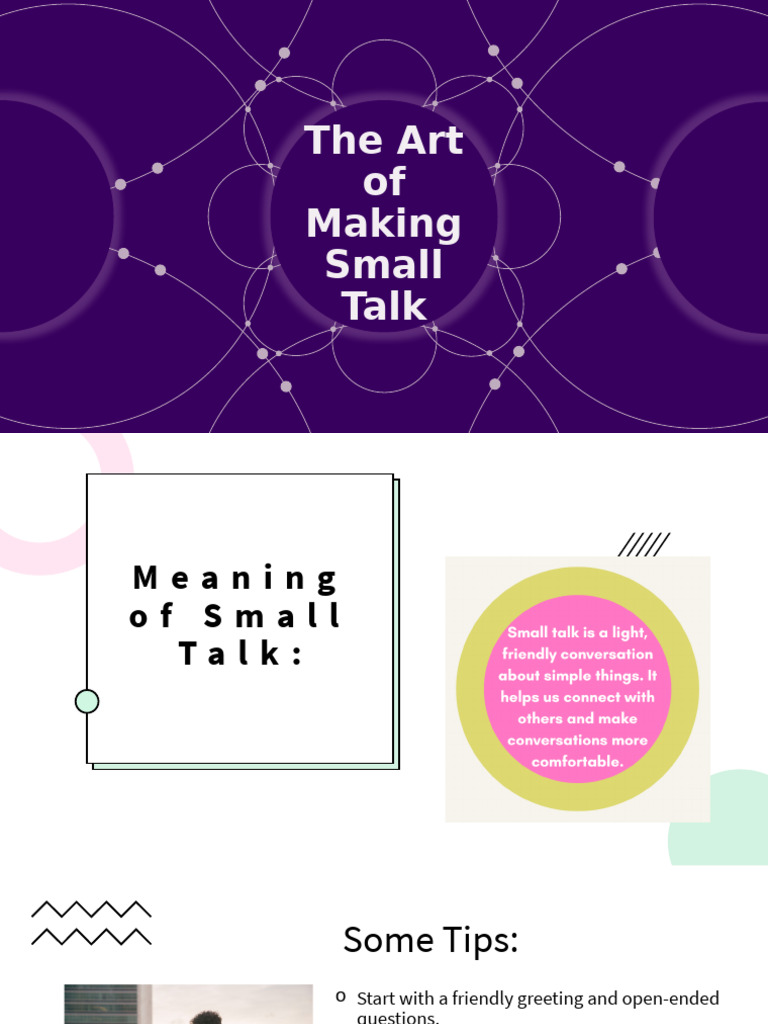 The Art of Making Small Talk | PDF