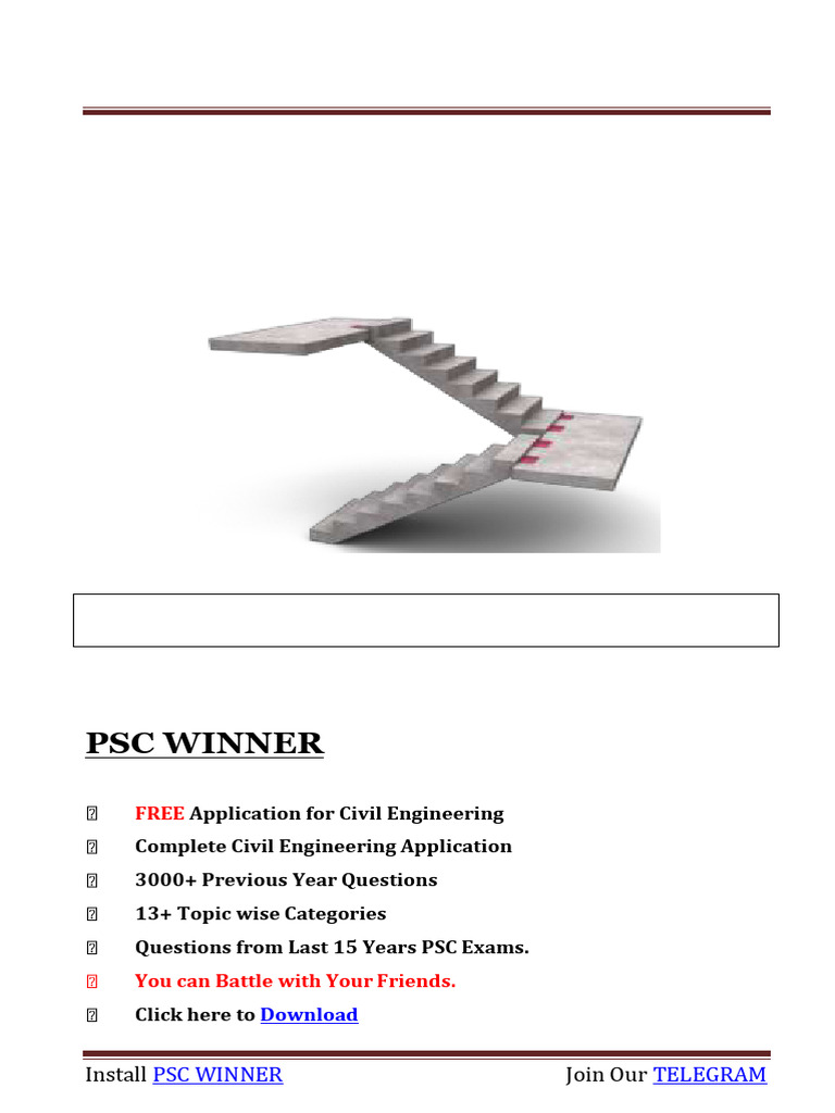 Stair - Building Construction Objectives | PDF | Stairs