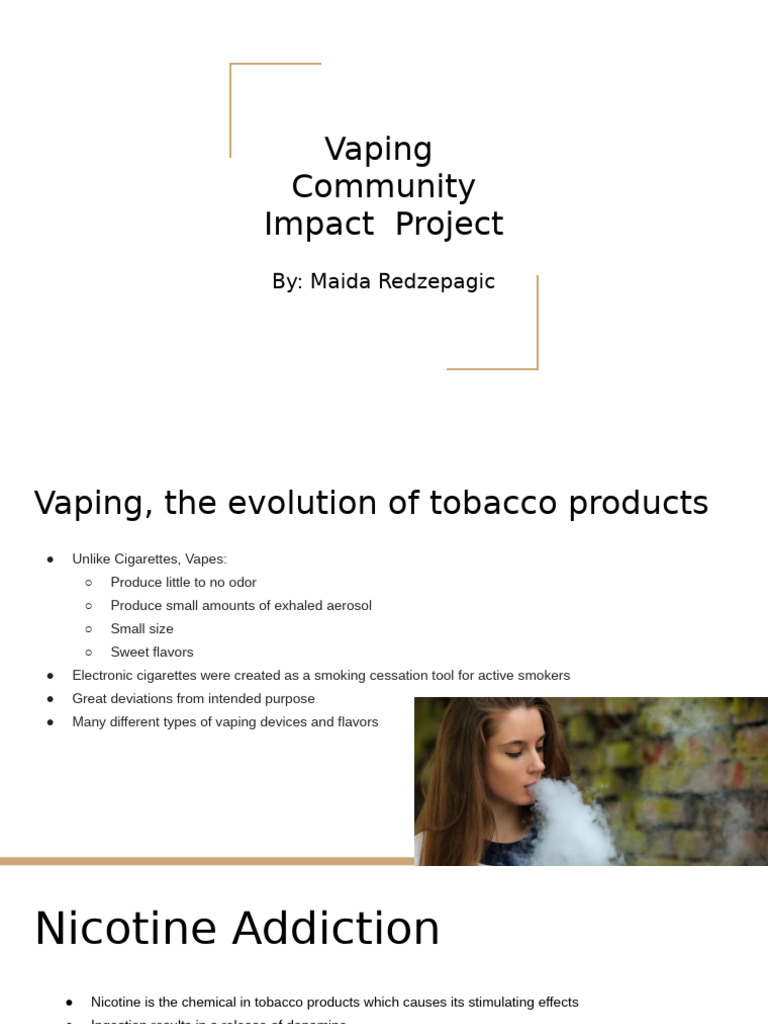 Vaping Presentation | PDF
