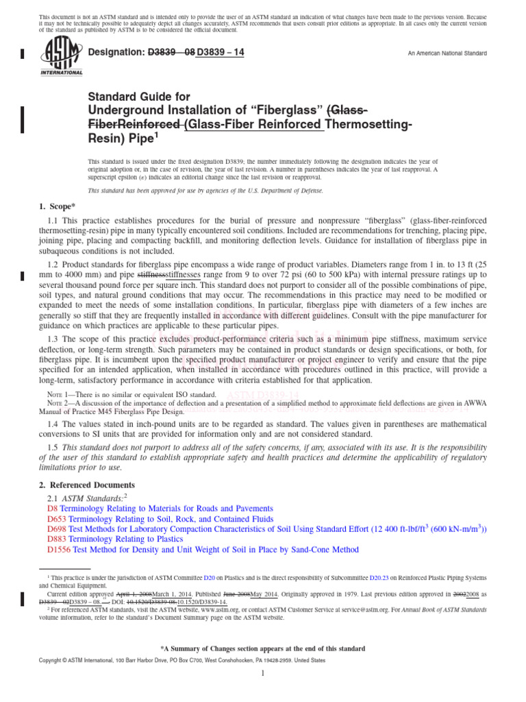 Astm D3839 14 | PDF