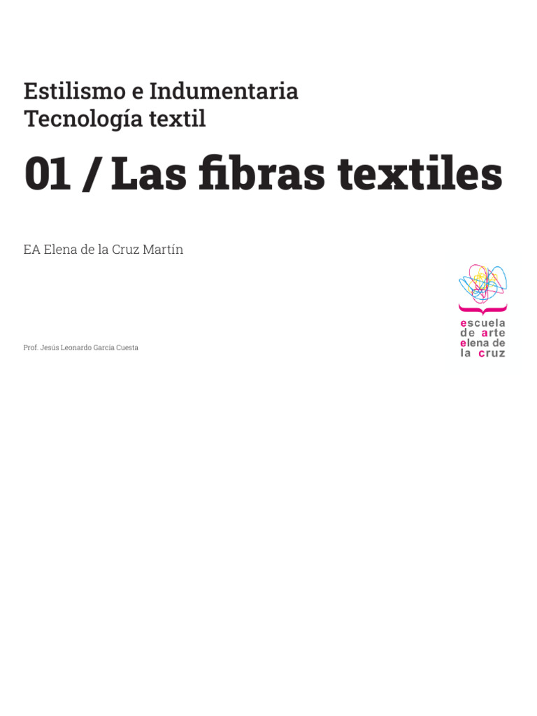 01 - Las Fibras Textiles | PDF