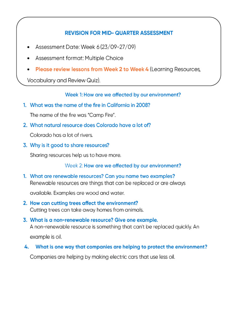 Assessment Quarter 1 Grade 4 | PDF