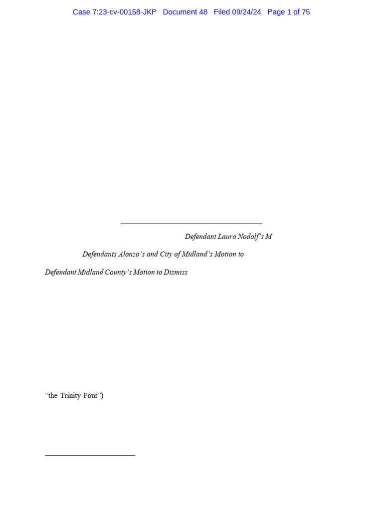 Mem Op and Order Re Mtns To Dsms | PDF | Federal Rules Of Civil ...