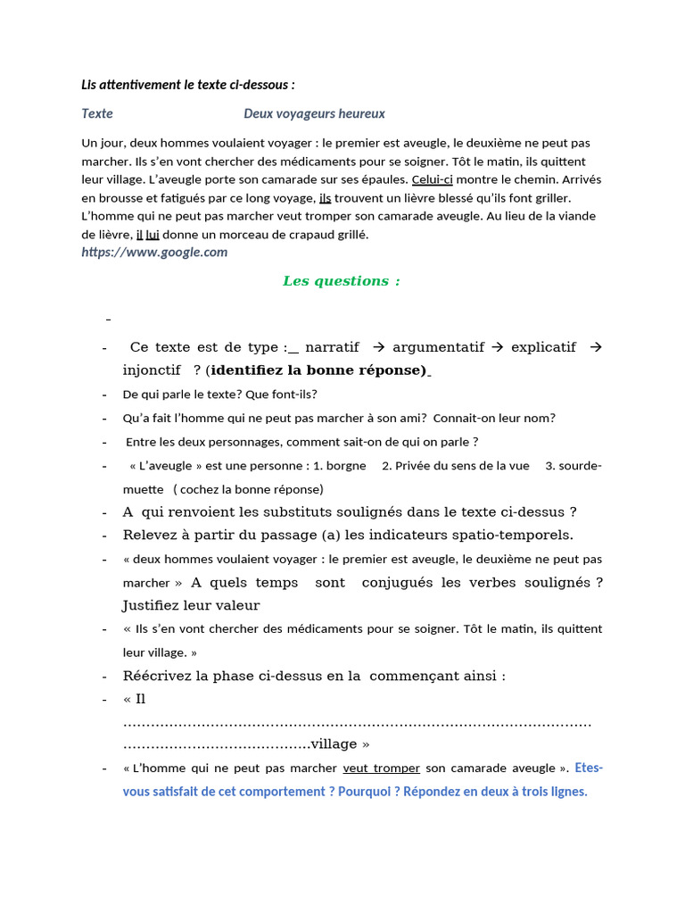 Test de Profil 1as | PDF