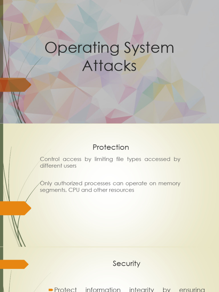 3-NW Infrastructure Attacks, OS Attacks-26!07!2024 | PDF