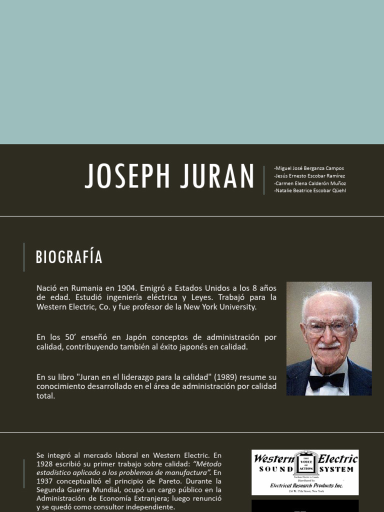 Joseph Juran | PDF