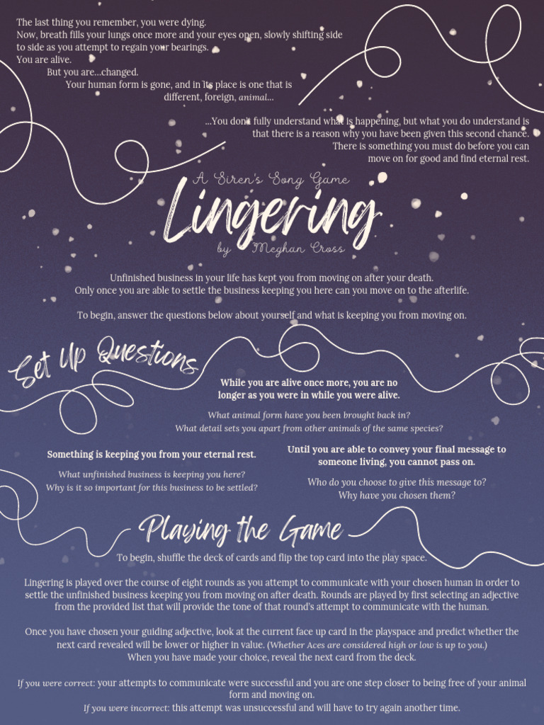 Lingering | PDF