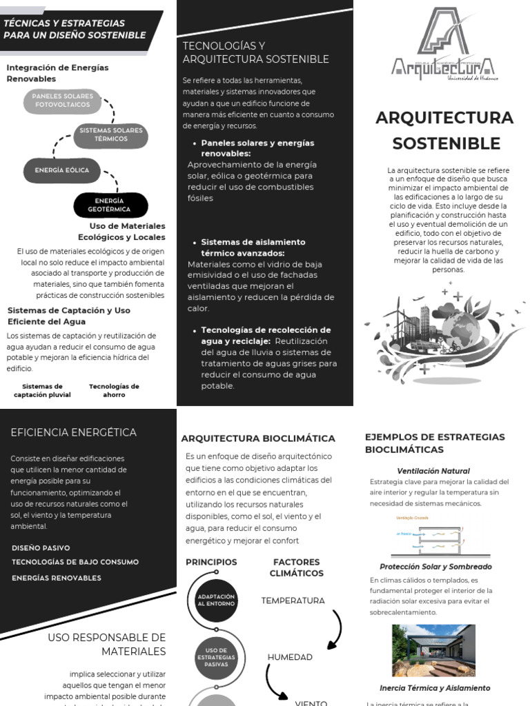 Triptico Arq.bio | PDF