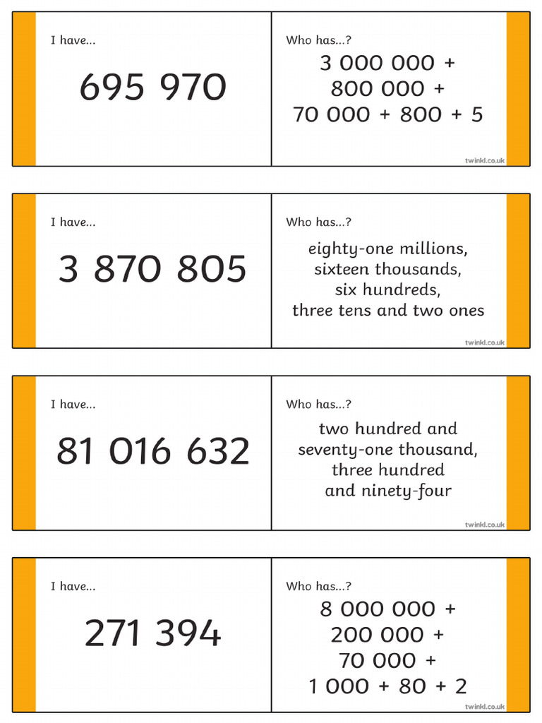 Loop Cards | PDF
