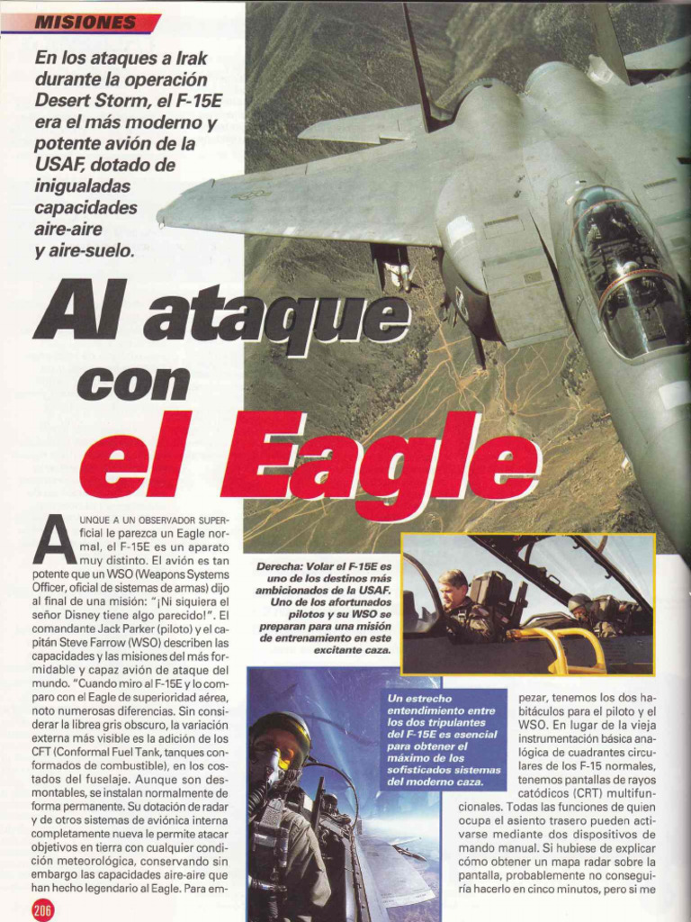 F 15 Eagle | PDF